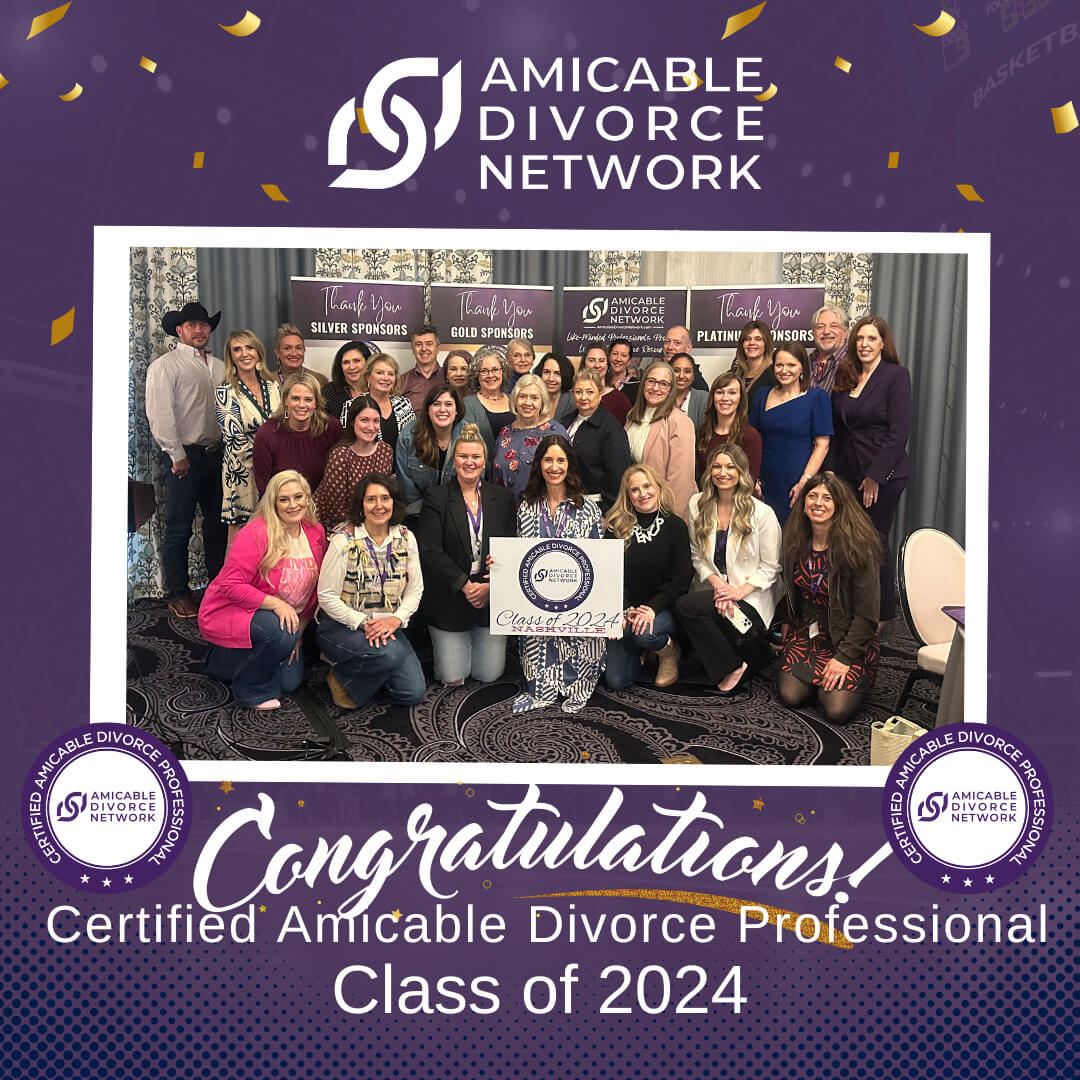 Certified Amicable Divorce Professional Class of 2024